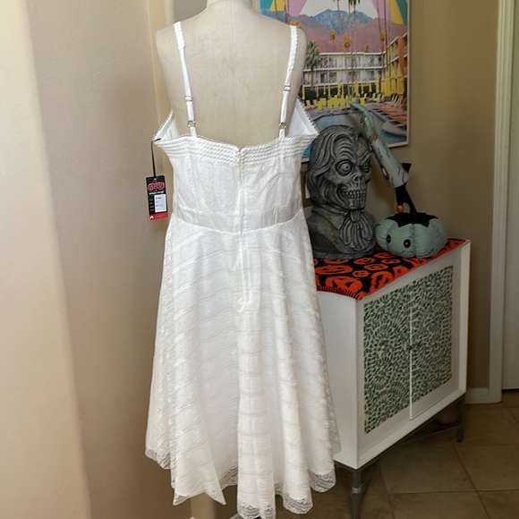 Unique Vintage | Dresses | Grease X Unique Vintage Sandy Simcox White ...